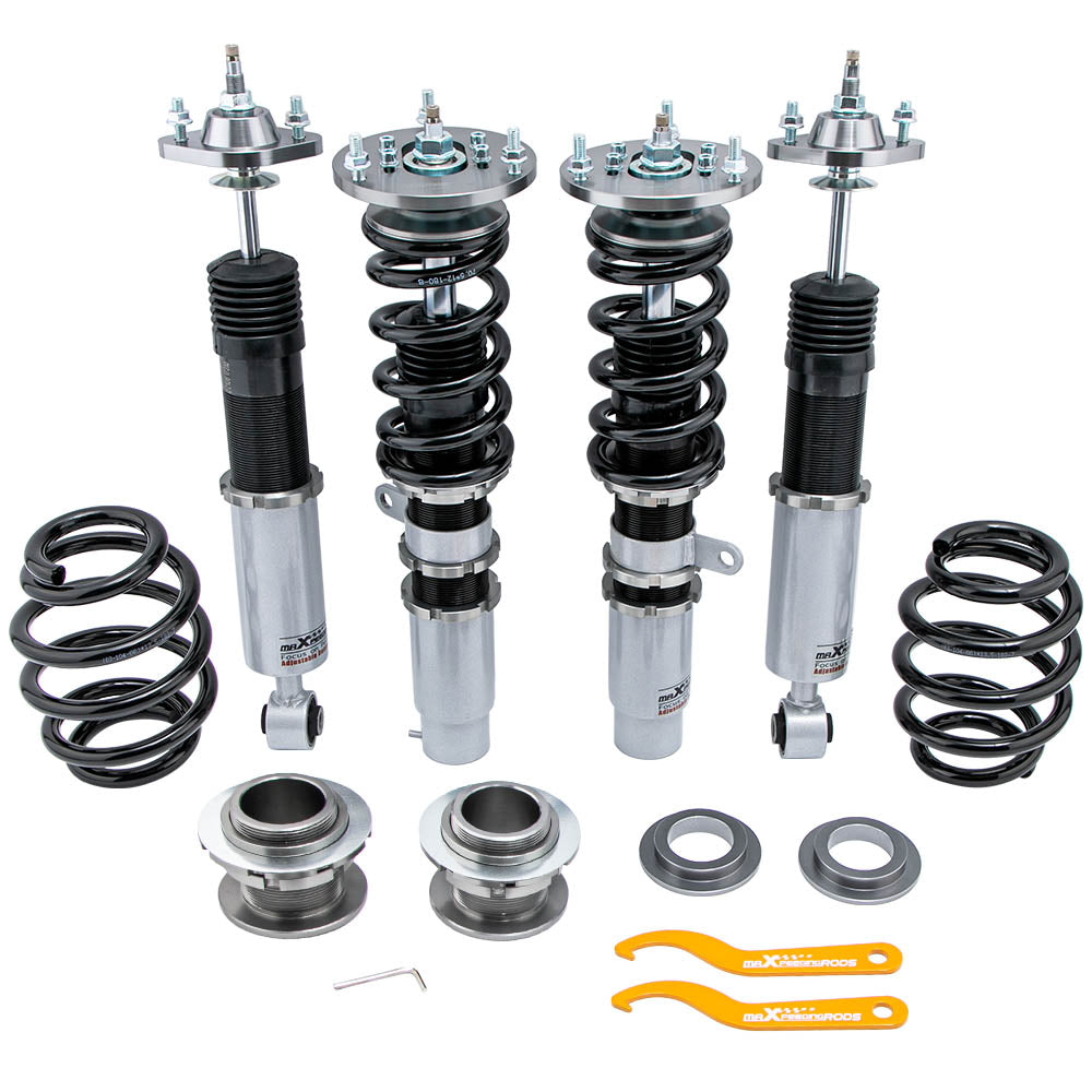 Coilover strut coil over spring shock compatible for BMW E46 3 Series ...